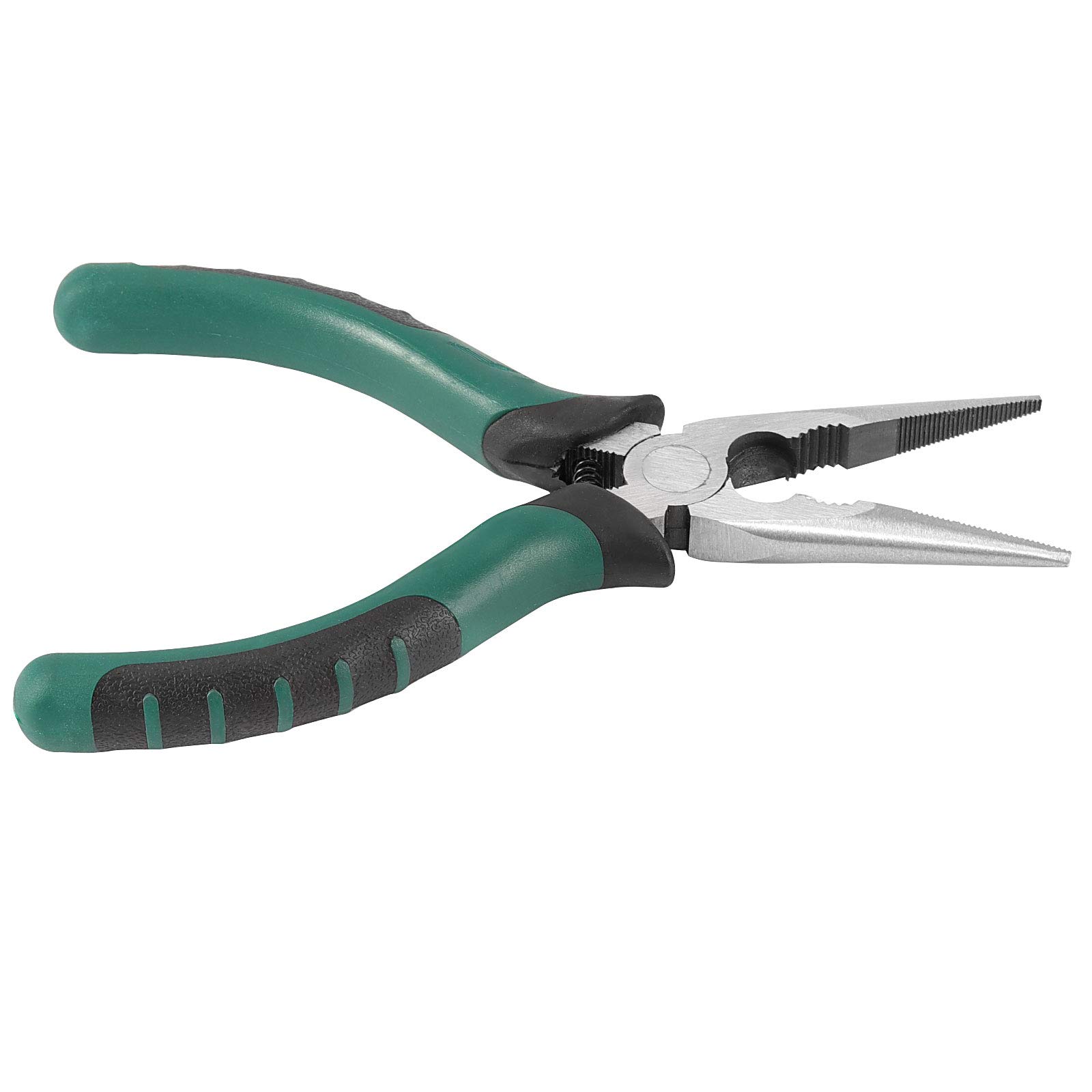 ZOENHOU 16 PCS 6 Inch Spring Loaded Needle Nose Pliers with Side Cutter ...