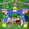 Amazon.com: ZIZWO 10FT Independence Day Inflatable Outdoor Decorations ...
