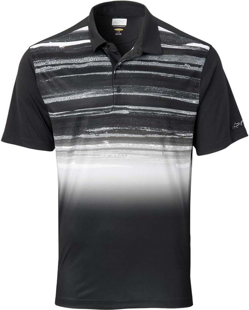 Amazon.com: Greg Norman Gn Collection Men's Chest Engineered Golf Polo ...