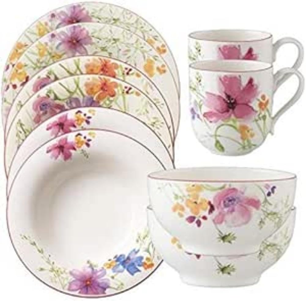 Villeroy und Boch - Mariefleur Basic Starter-Set, 10 tlg., Premium ...