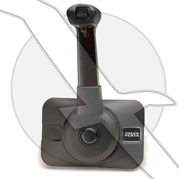 Volvo Penta Engine Concealed Side Mount Throttle Shift Control Box w ...