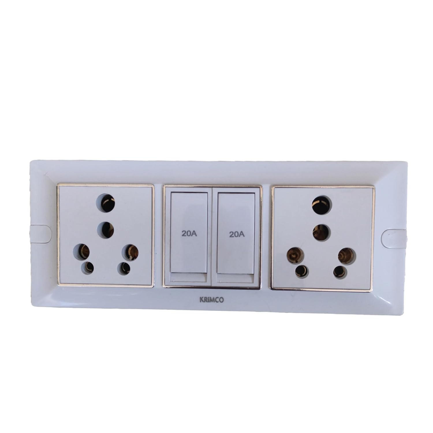 Buy 16/6 amp Switch Board Heavy Duty Anchor Roma Model 4 Socket Point ...