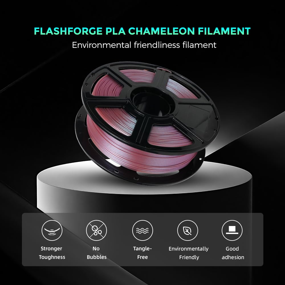 Snapklik.com : FLASHFORGE 3D Printer Filament Chameleon PLA Color Shift ...