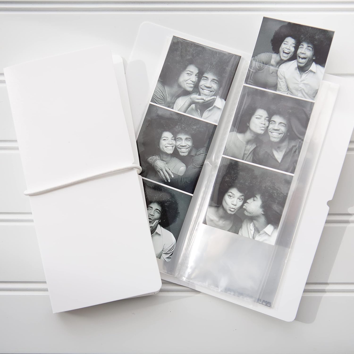 Amazon.com: Slip In 2X6 Photo Booth Photo Album For Photobooth Strips ...
