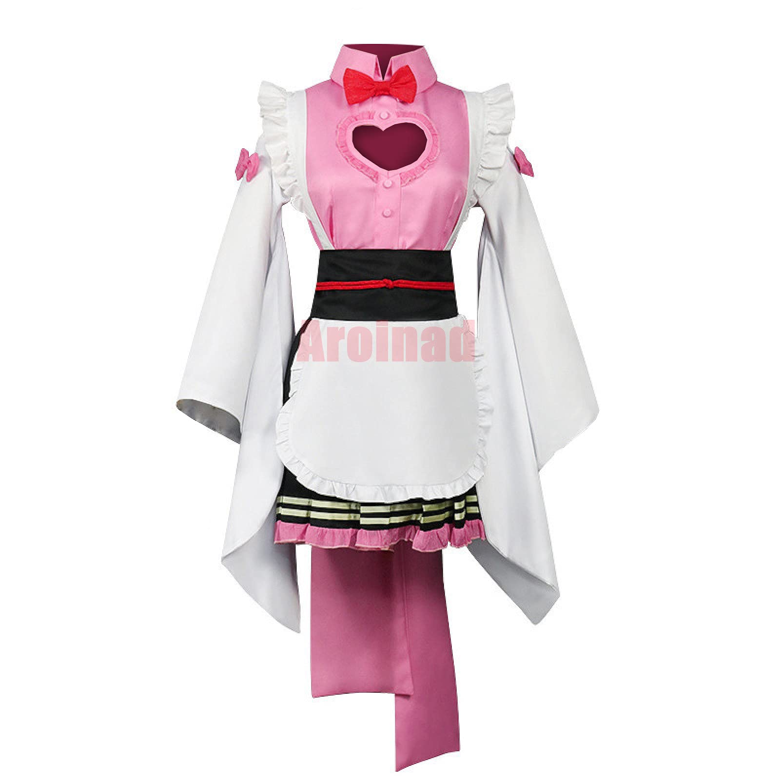 Buy Kanroji Mitsuri Cosplay Costume Maid outfit from Demon Slayerfor ...