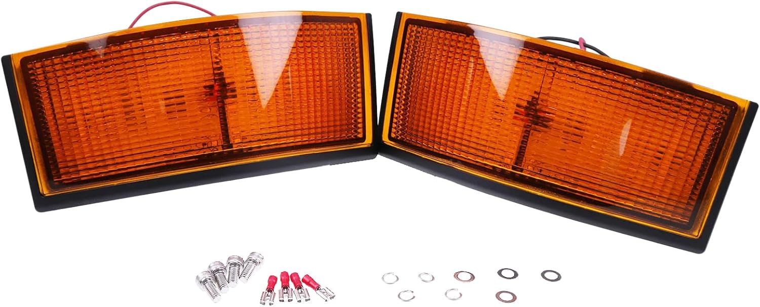 Amazon.com: BLUESUNSOLAR 2PCS LED Amber Corner Lights RE55151 RE55150 Replacement for John Deere ...