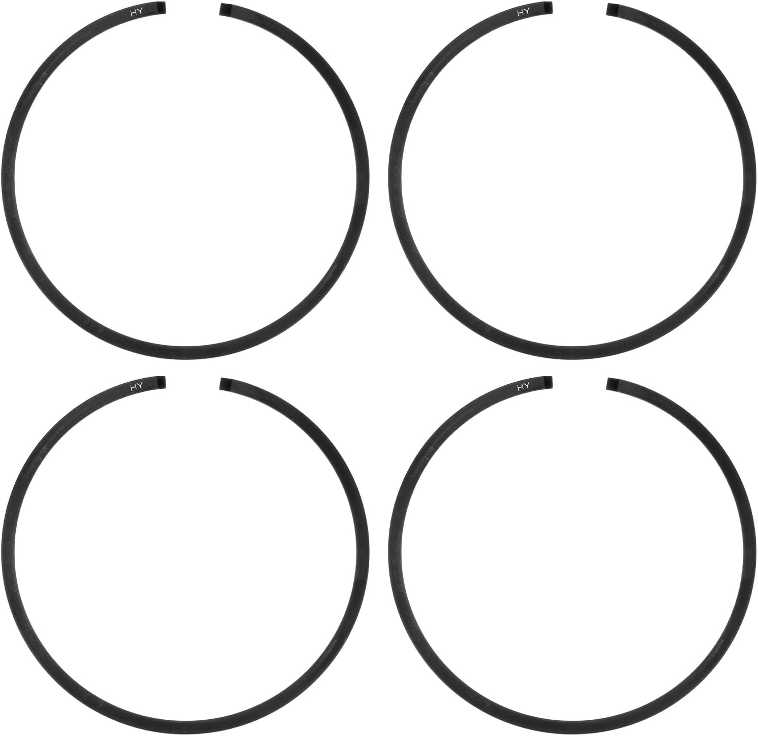 Amazon.com: M METERXITY 4-Pack Piston Ring Set 44.7mm x 1.2mm Standard ...