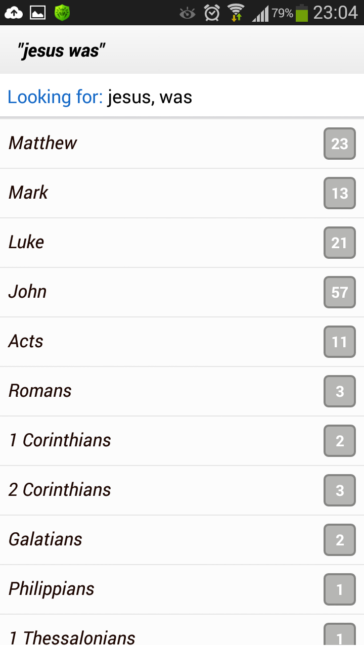 Bible Concordance & Strongs - App on the Amazon Appstore