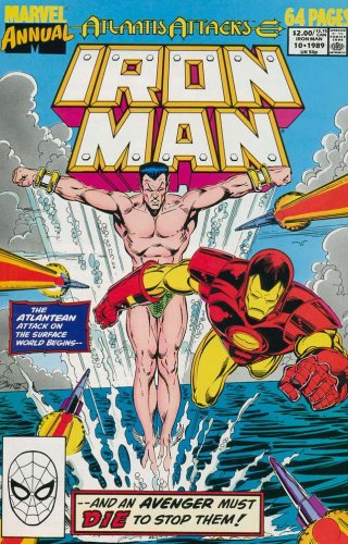 Amazon.com: Iron Man (1st Series) Annual #10: David Michelinie, David ...