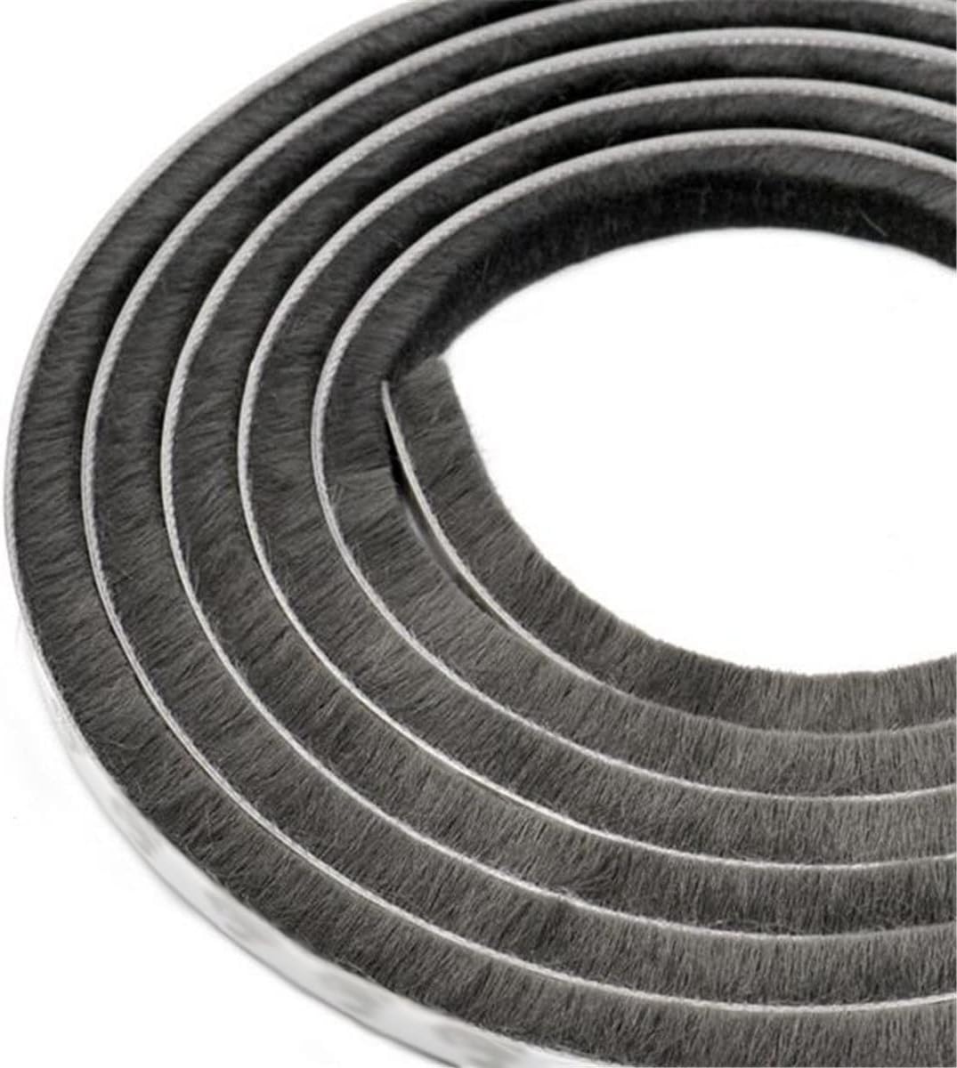 FURLOU Window Seal 10m Self Adhesive Draught Excluder Brush Casement Door Seal Tape Weather ...