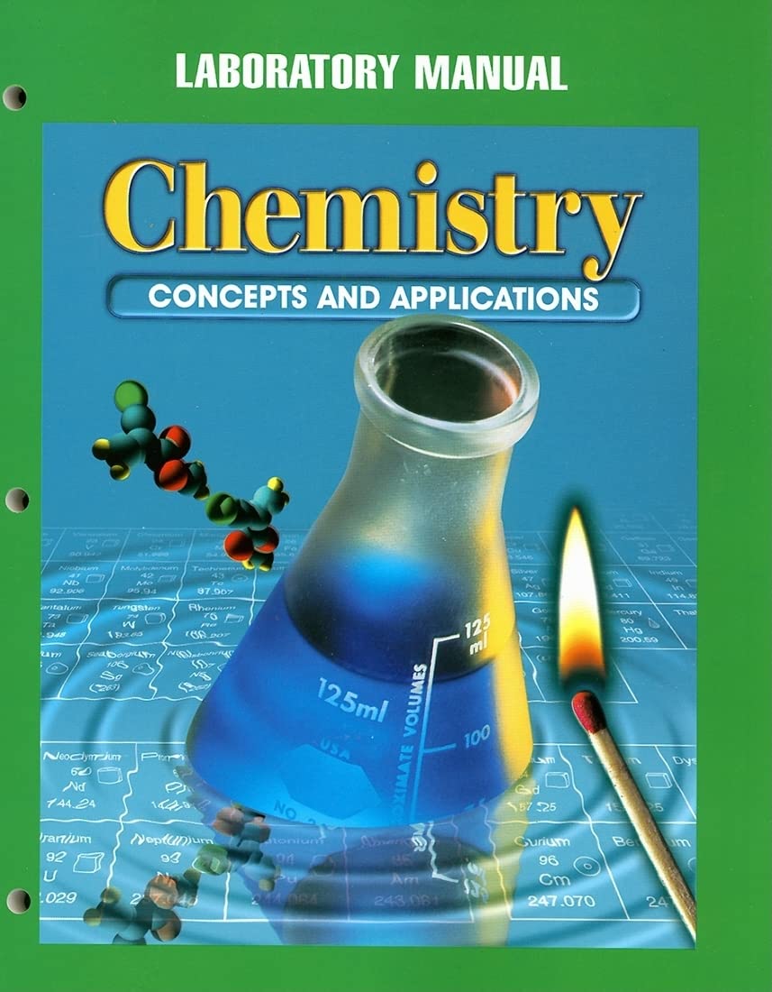 Amazon.com: Chemistry Laboratory Manual: Concepts and Applications ...