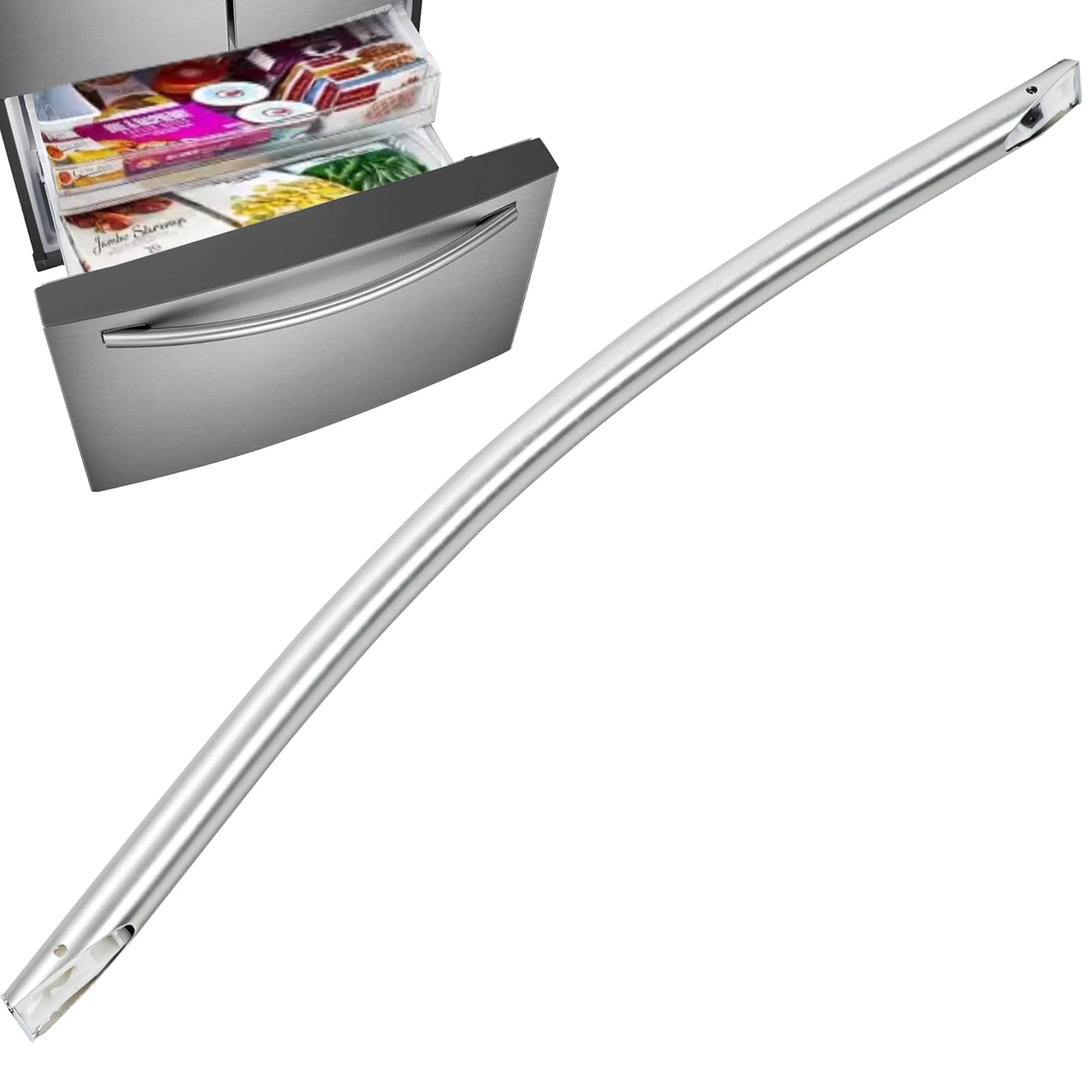 Amazon.com: DA97-20017A Freezer Door Handle Fit for Samsung ...