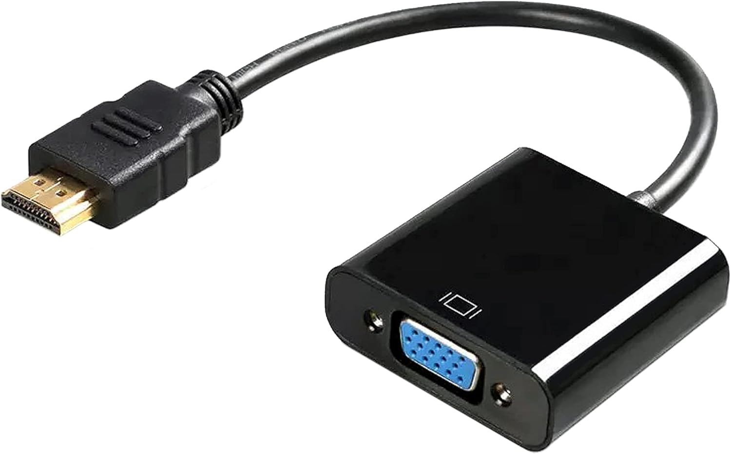 Pipestation HDMI to VGA Adapter - 4K & 1080p High-Resolution ...