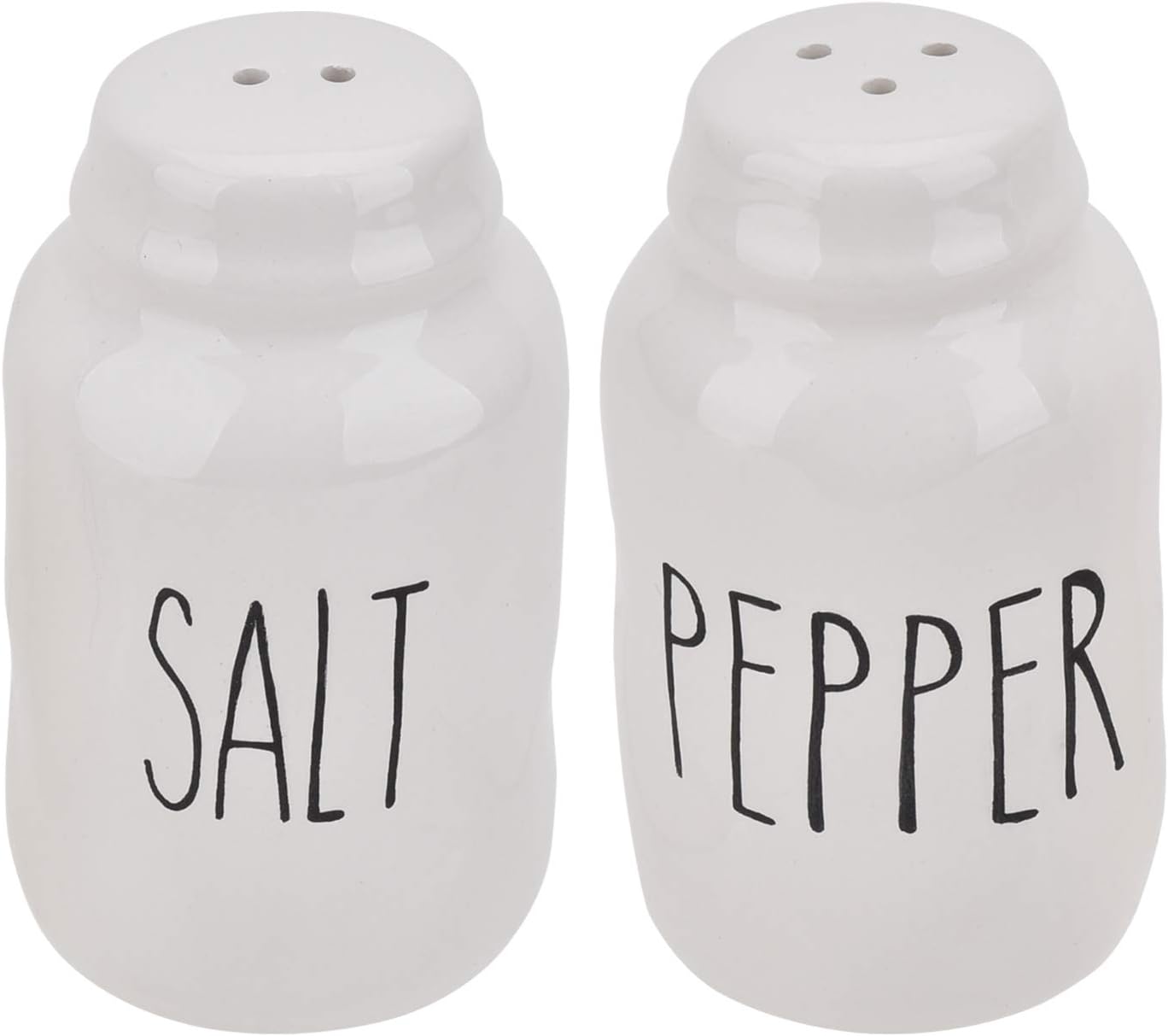 Lesser & Pavey Salt & Pepper Set for All Types of Kitchen | Ceramic ...