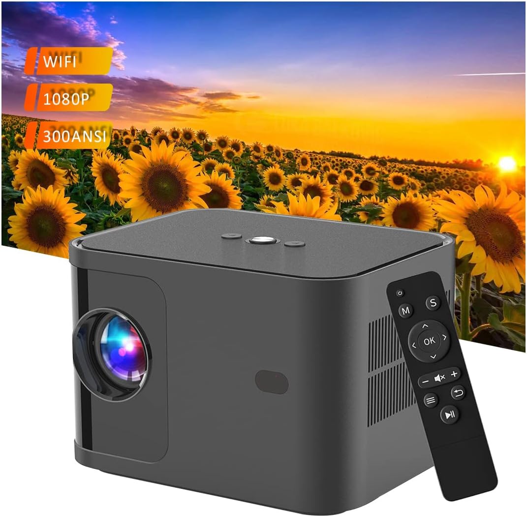 Amazon.com: HY320 Projector, 4K native 1080P Android 11 projector ...