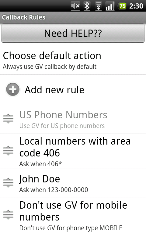 GV Callback Donate - App on Amazon Appstore
