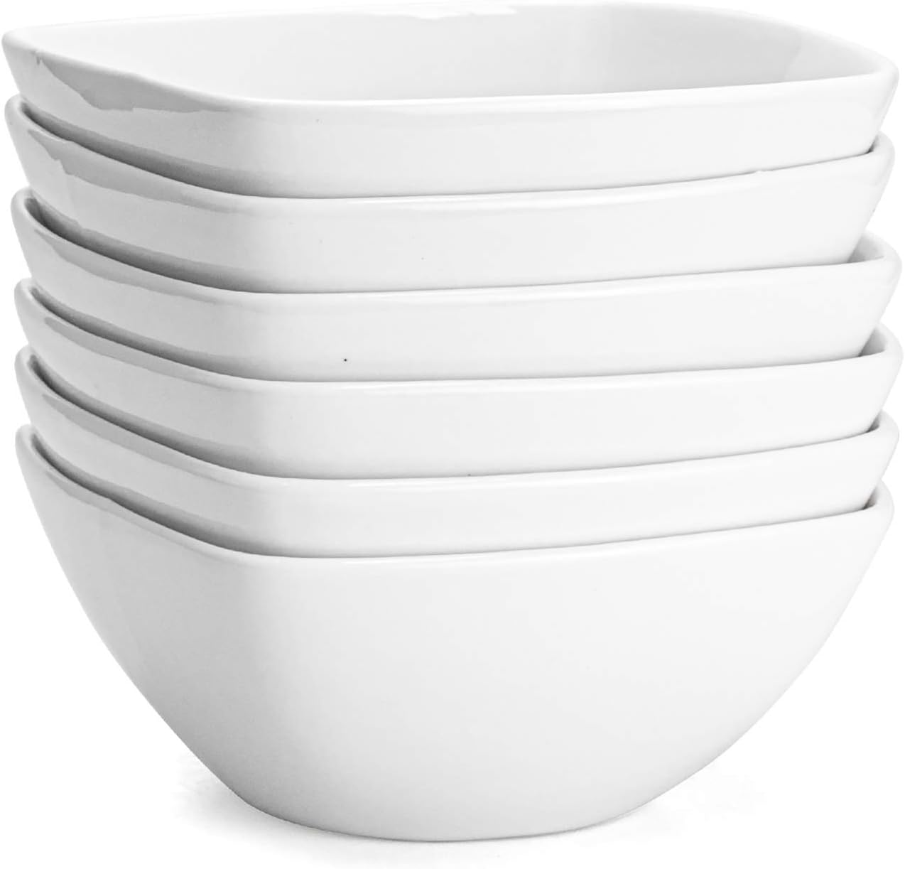 Amazon.com: Porlien Classic Square 20-ounce Bowls Set of 3 : Home & Kitchen