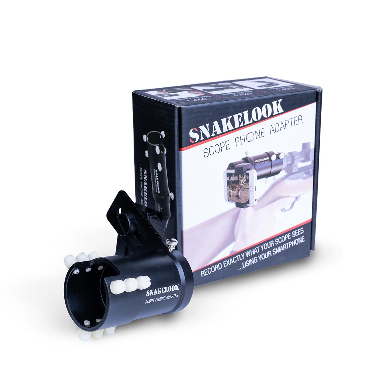 Amazon.com: SnakeLook™ Rifle Scope Phone Adapter for Hunting & Aiming ...