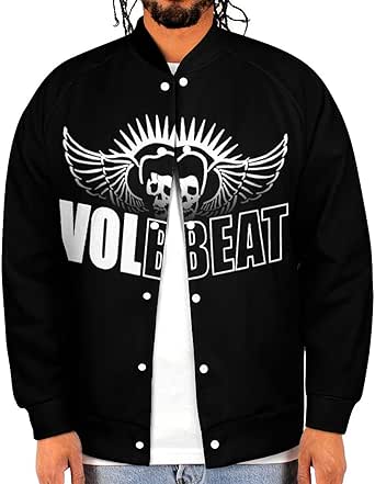 Amazon.co.jp: [LYNJSE] 野球服 メンズ Volbeat ヴォルビート コート ジャケット 防寒防風 パーカー 大きい ...