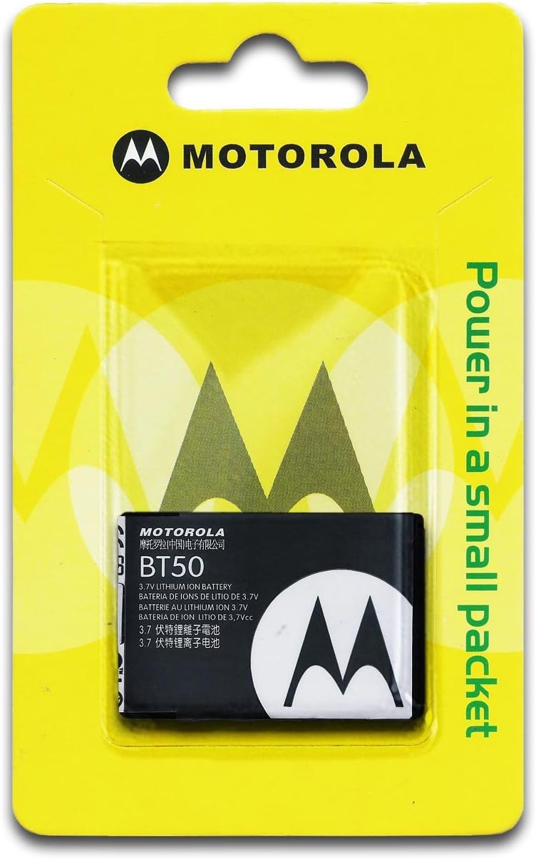 MOTOROLA BT50 Li-Ion Battery for Motorola C290, C975, C980, E1000, K1m ...
