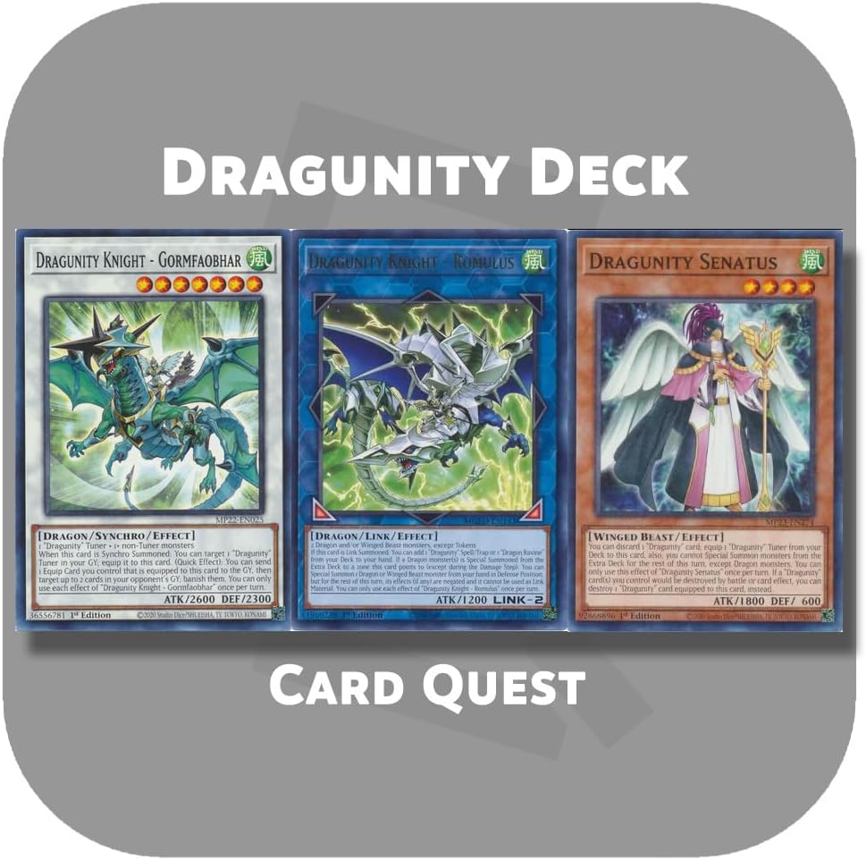Amazon.com: Generic Complete Custom Deck for Yu-Gi-Oh! - Dragunity ...