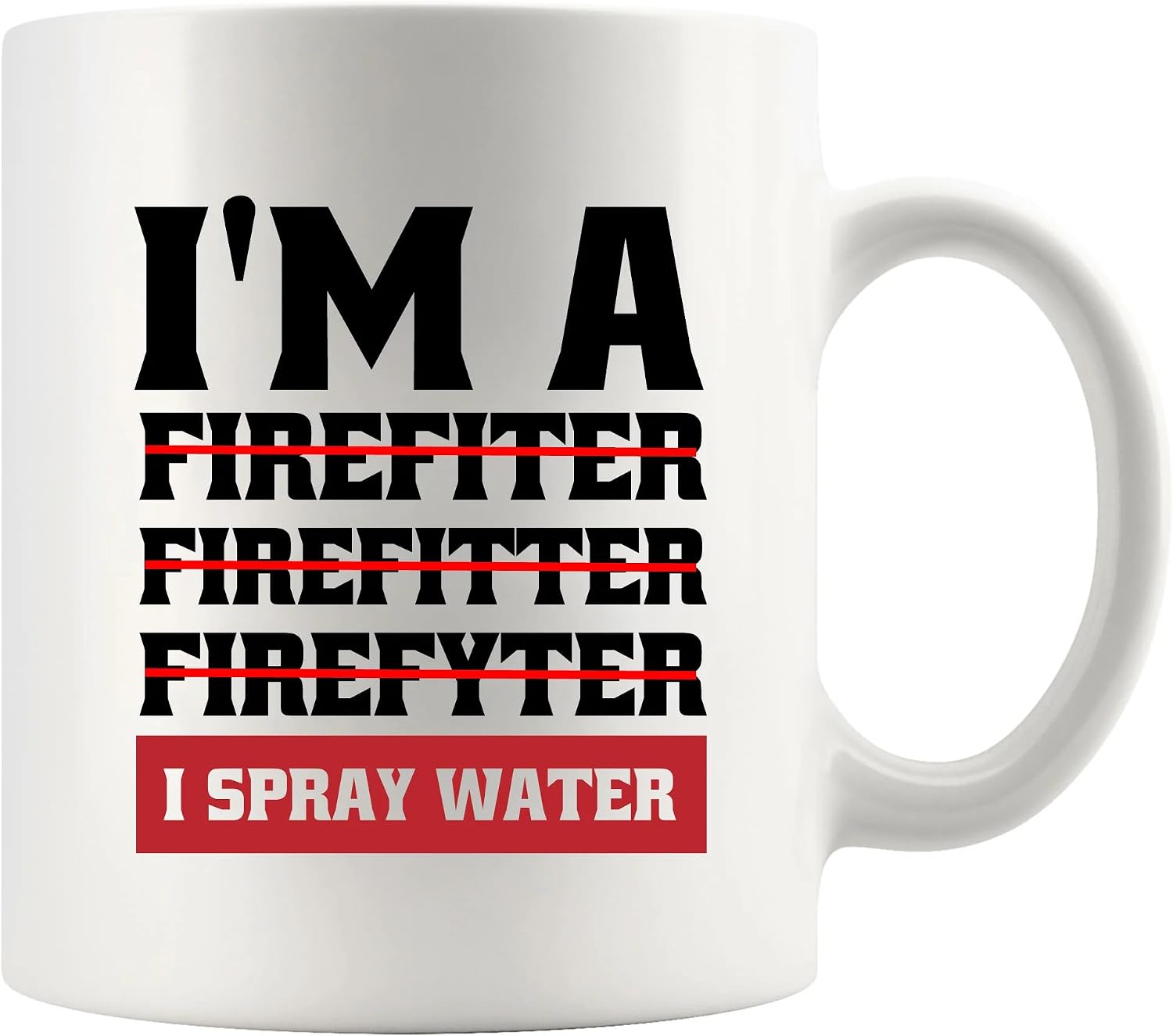 Amazon.com | I'm A Firefiter Firefitter Firefyter, I Spray Water ...