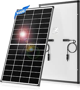 Amazon.com : 300 Watt Solar Panel 10BB N-Type 300w Solar Panels 25% ...