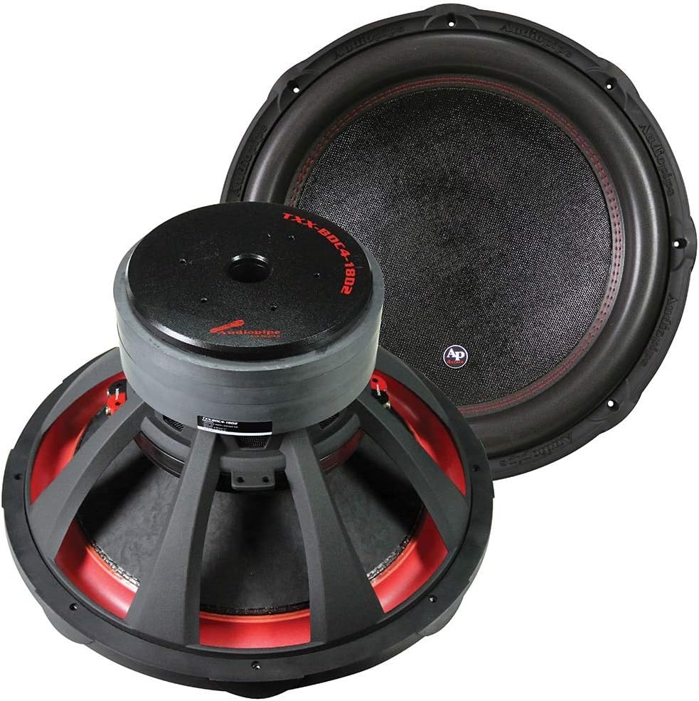 Amazon.com: Audiopipe TXXBDC315D2 15 Dual 2 Ohm Vcs Woofer 2400w ...