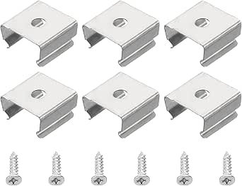 MECCANIXITY Rope Light Mounting Clips, Wall Channel Mounting Holder ...