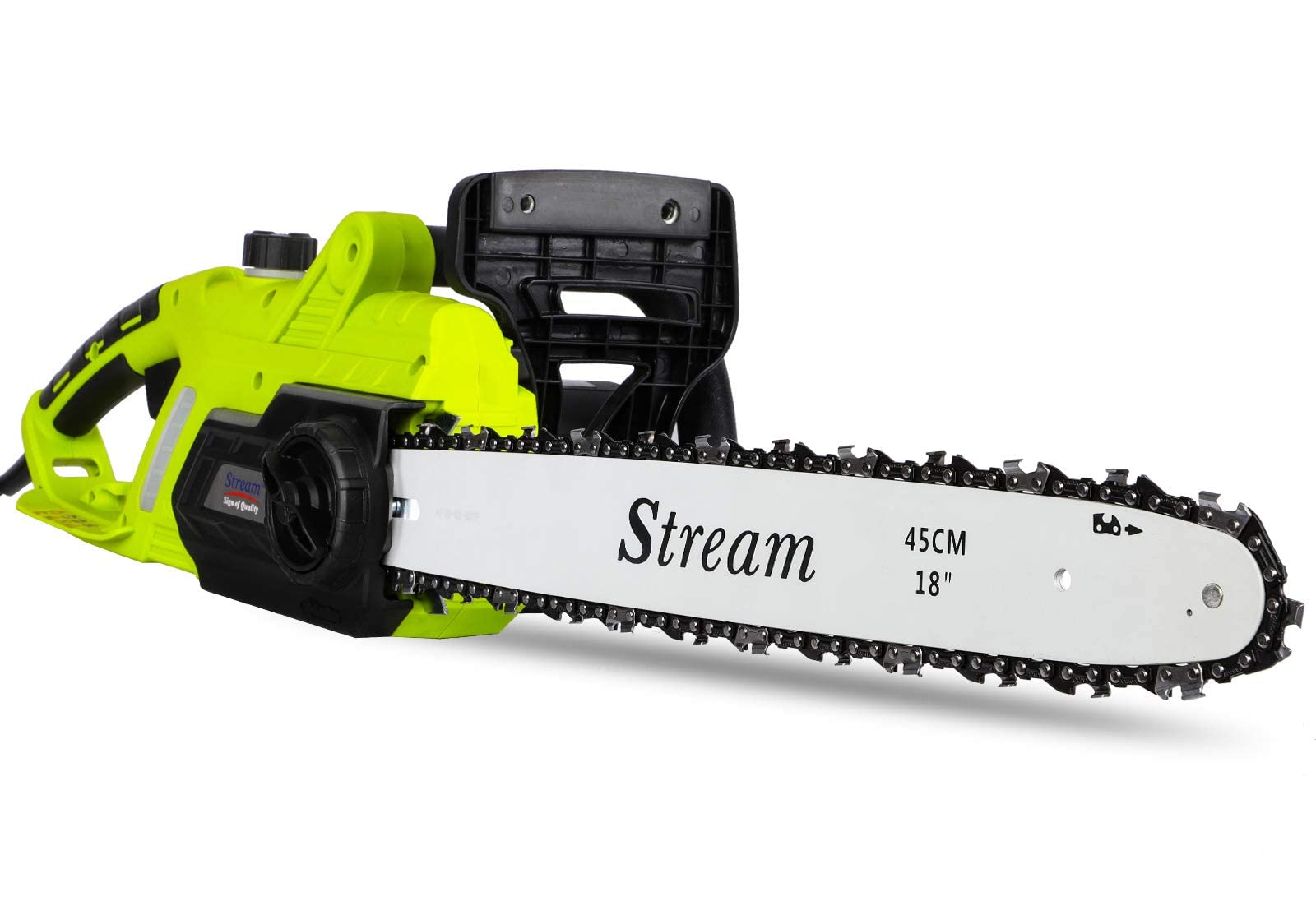 Buy Stream Chainsaw, 2400W Electric Chainsaw with 45cm Guide Bar ...