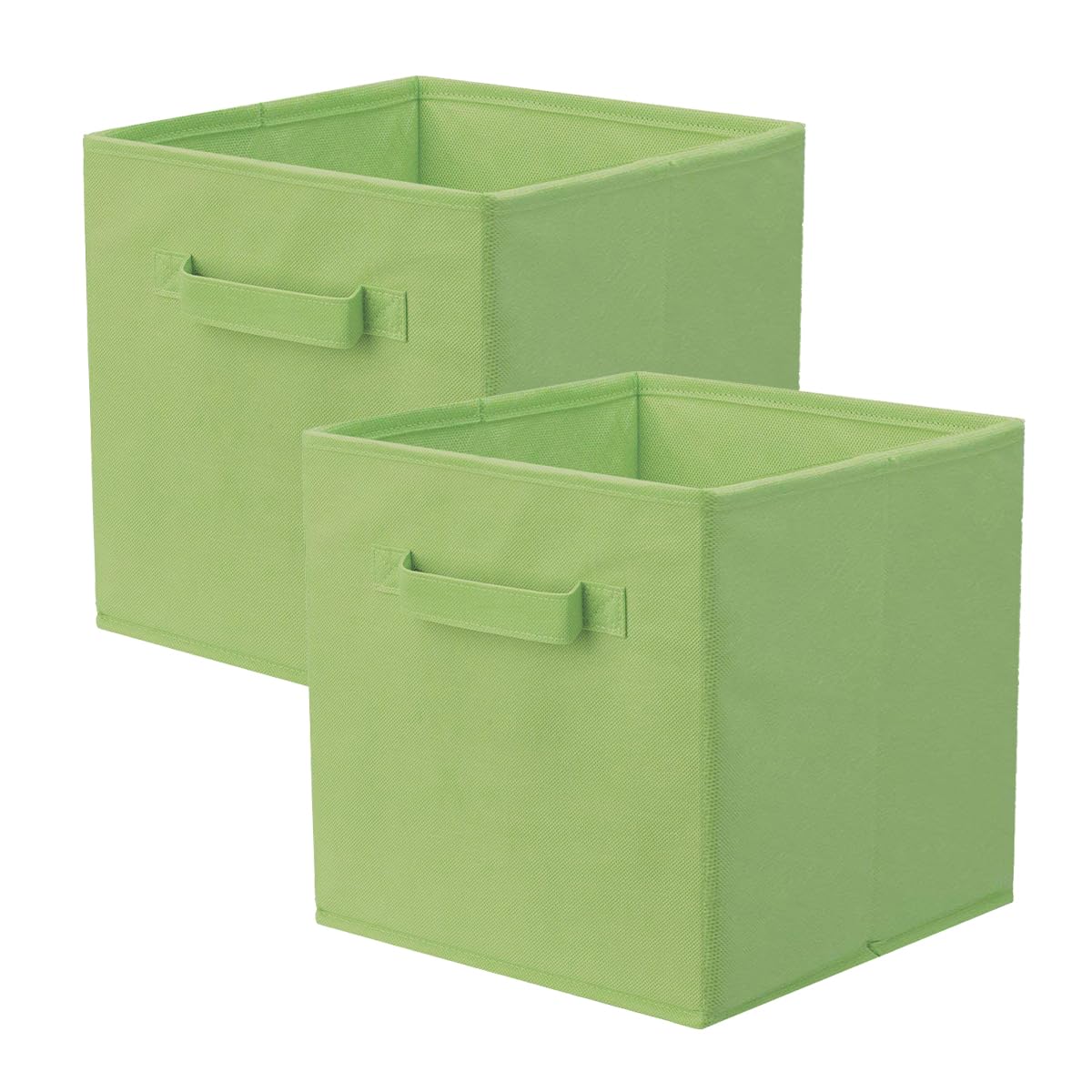 Amazon.com - PowerKing Collapsible Storage Cubes with Handles, Fabric ...