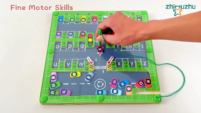 Watch Magnetic Alphabet Maze Letter Puzzle Montessori Toys on Amazon Live