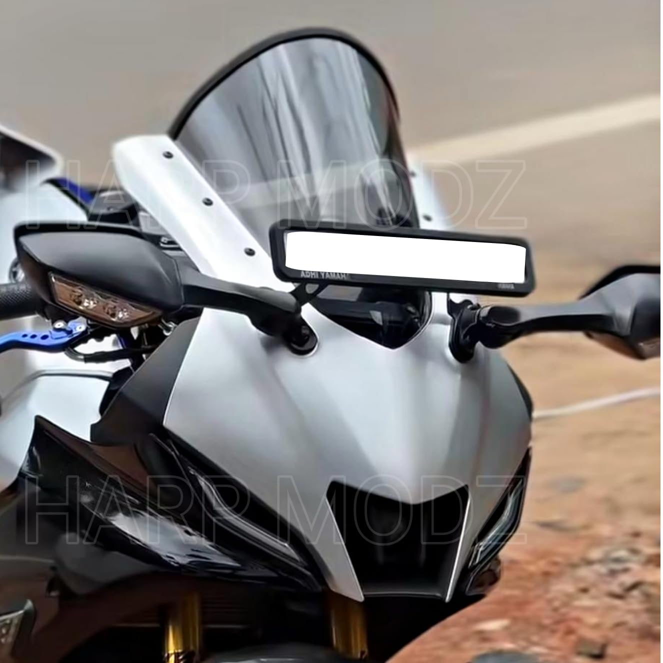 HARP MODZ® R15 V4 M Indonesian Type Bubble Visor Windshield Wind ...