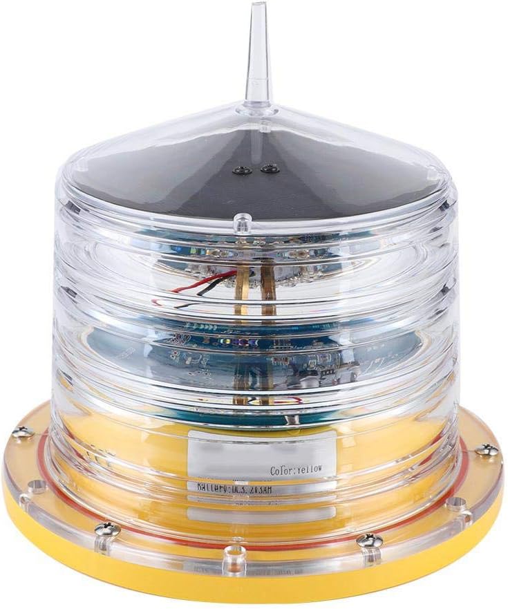 Amazon.com: S4LN WHITE 1/2NM SOLAR NON-FLASHING STEADY-ON LED Marina ...