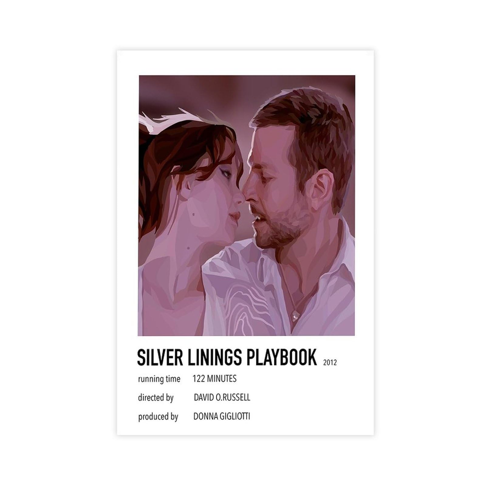 Silver Linings Playbook Minimalist Poster 9648