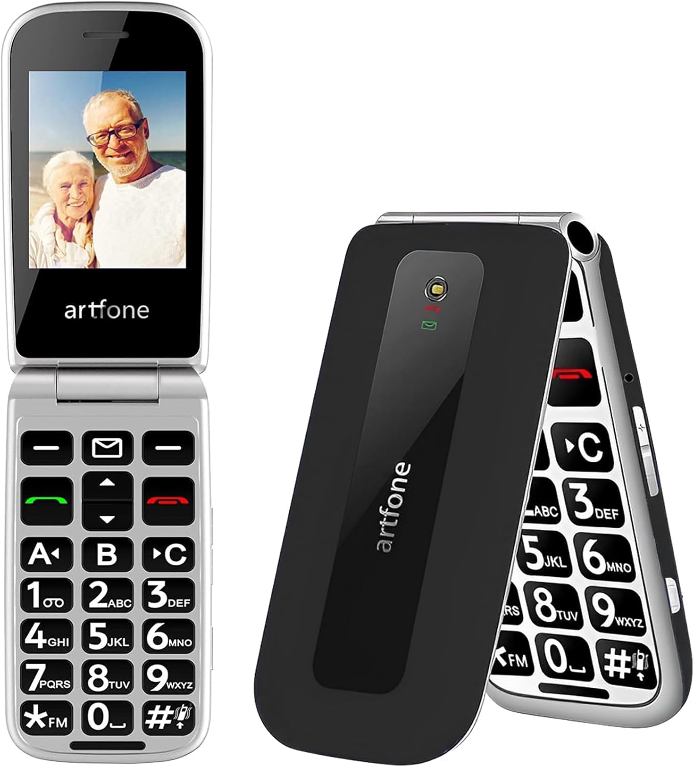 artfone F20 2G Dual SIM Unlocked Basic Mobile Phone for Seniors丨 SOS ...