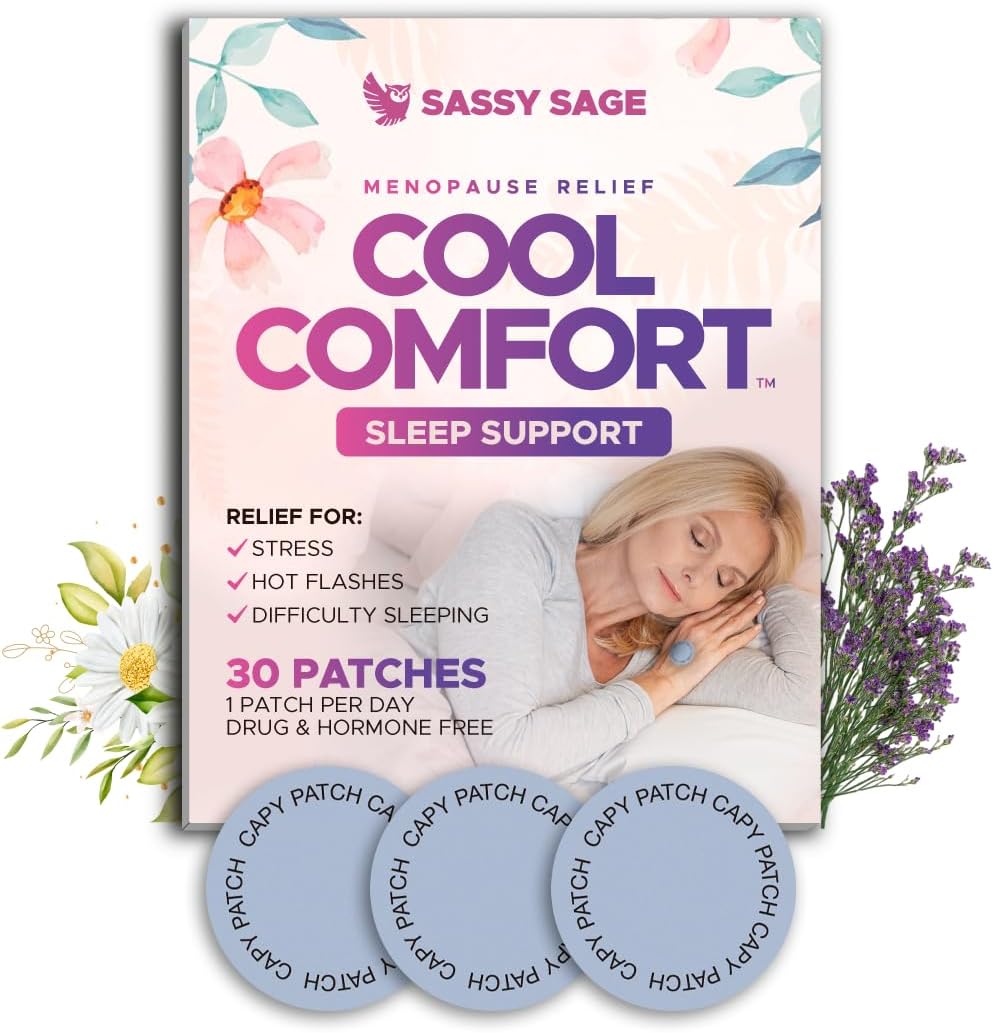 Amazon.com: Sassy Sage Cooling Comfort: Menopause Relief with Sleep ...