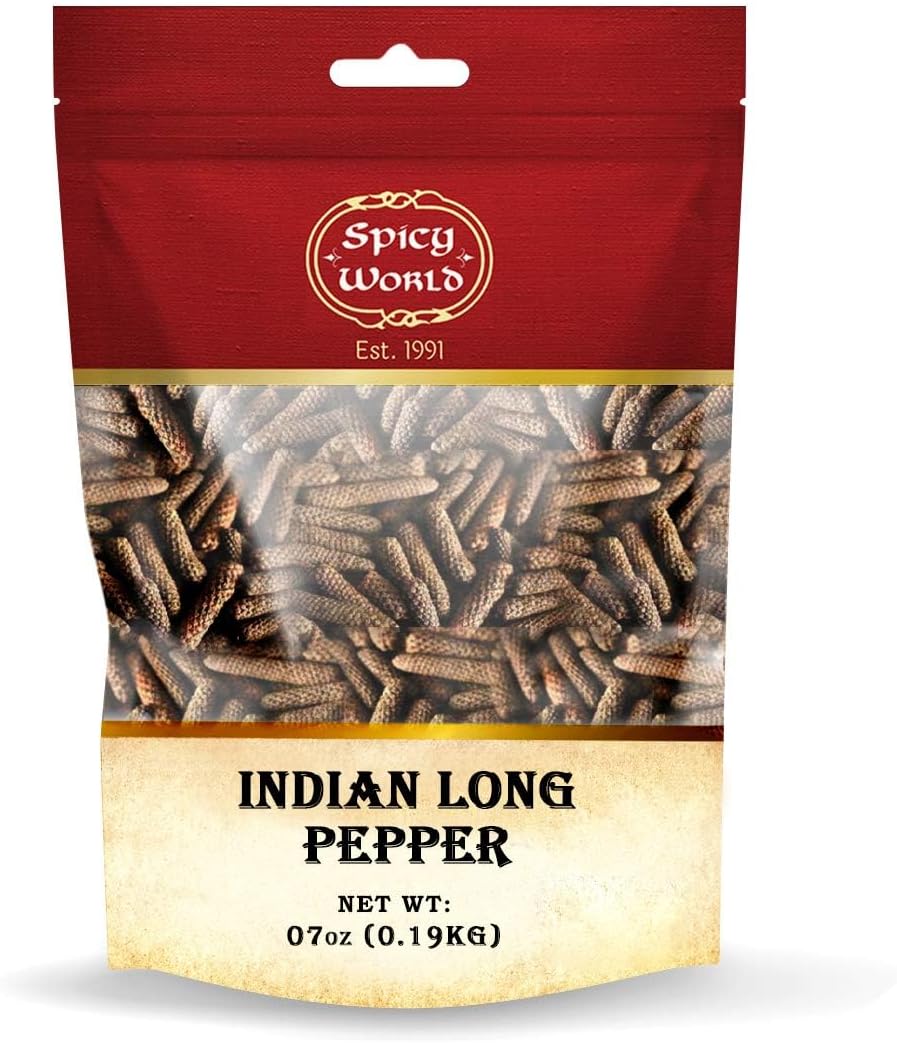 Amazon.com : MB Herbals Long Pepper Powder 227g (Half Pound) | Piper ...