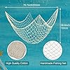 Amazon.com: 12 Pieces Natural Fish Net Decoration 80" x 40", Wall ...