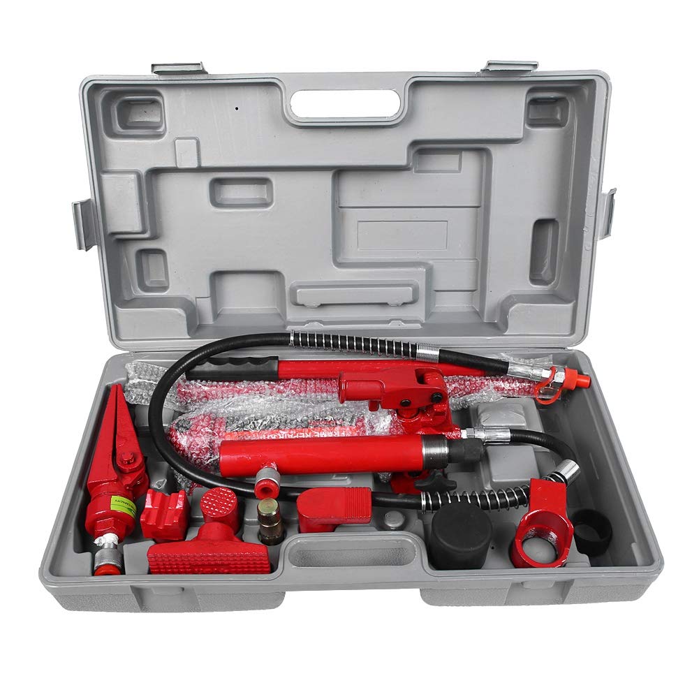 Buy 1 Set 4 Ton Hydraulic Power Car Van Jack Body Power Repair Kit ...
