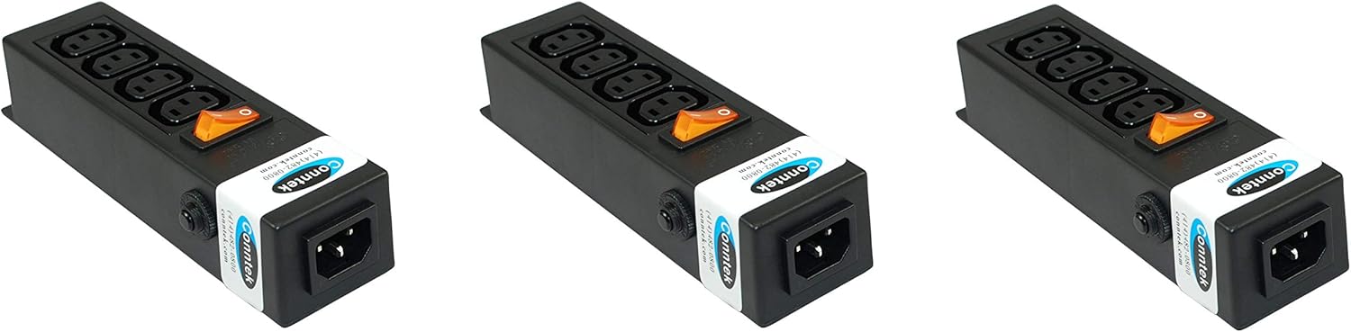 Amazon.com: Conntek 55705 Power Strip 250 Volt 7-1/2-Inch Housing IEC ...