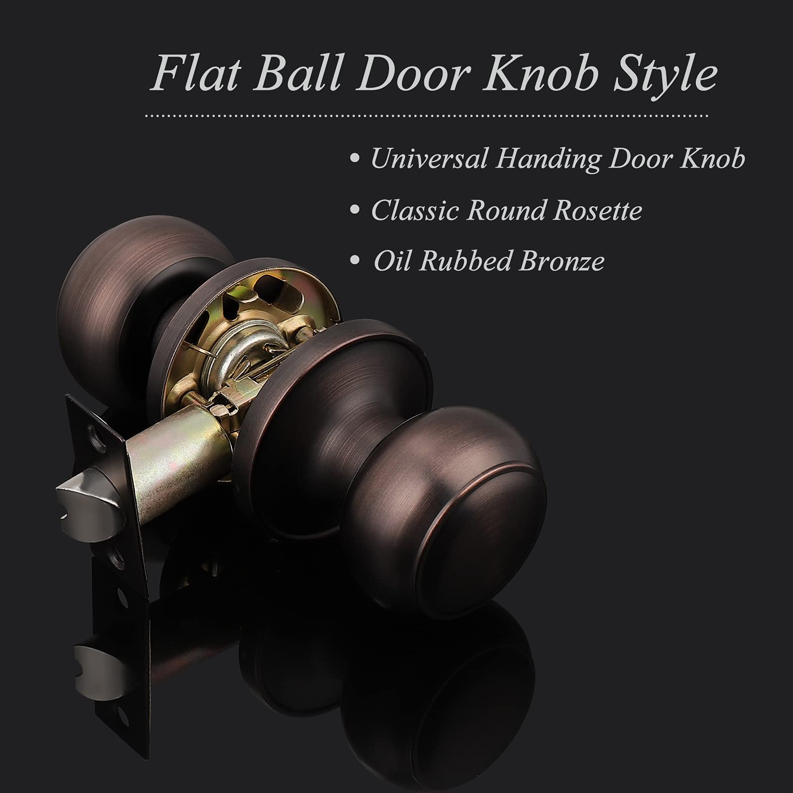 Snapklik.com : Probrico Colonial Style Door Knobs Door Locks