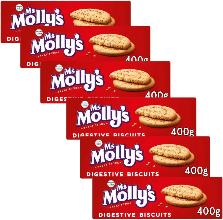 Biscuits Bundle with Ms Molly's Digestive Biscuits 400g - 6 Pack ...