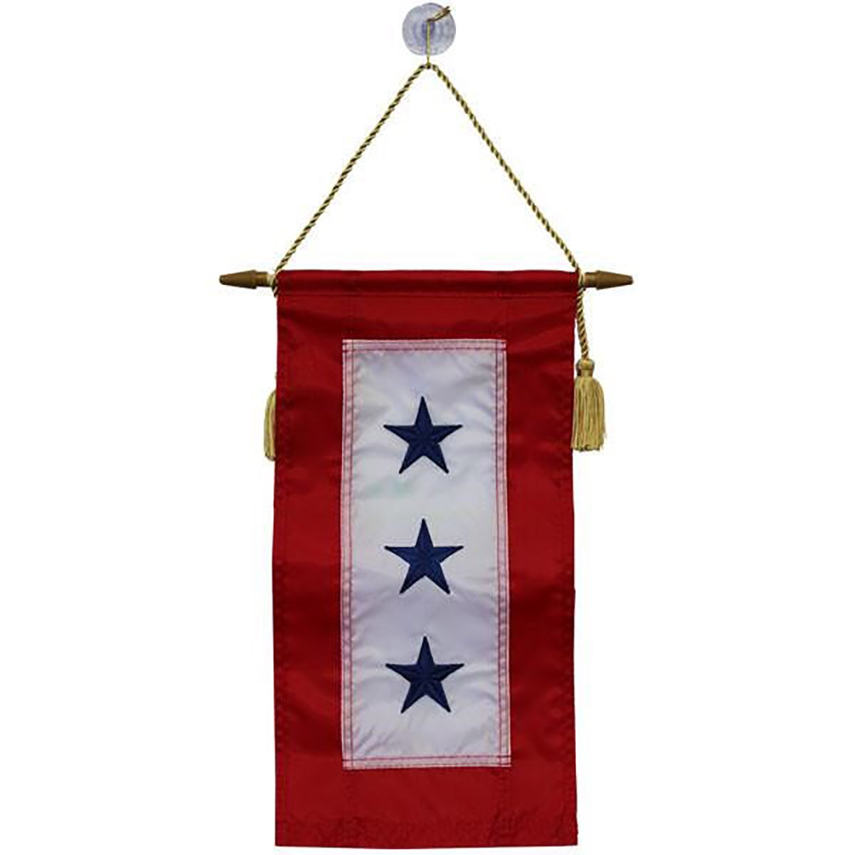Amazon.com: Flag: Service Banner with Three Blue Stars : Home & Kitchen