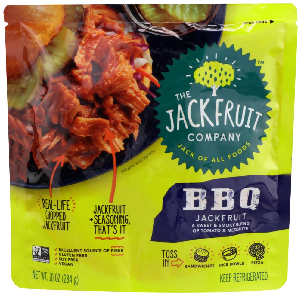 Amazon.com : The Jackfruit Company BBQ Jackfruit, 10 Ounce (Pack of 06 ...