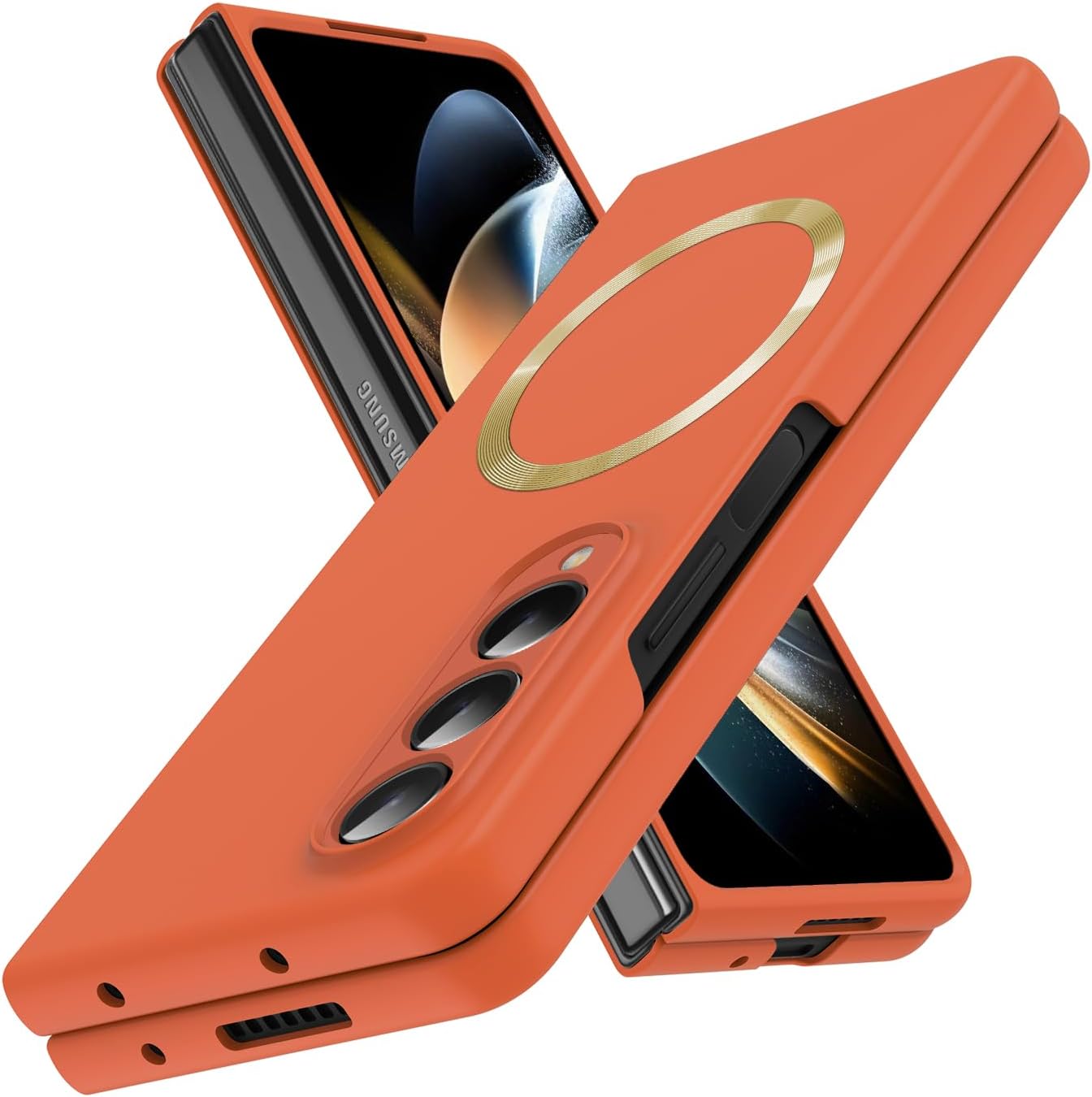 Amazon.com: CMYFUTNG Magnetic for Galaxy Z Fold 3 5G Case,Lightweight ...