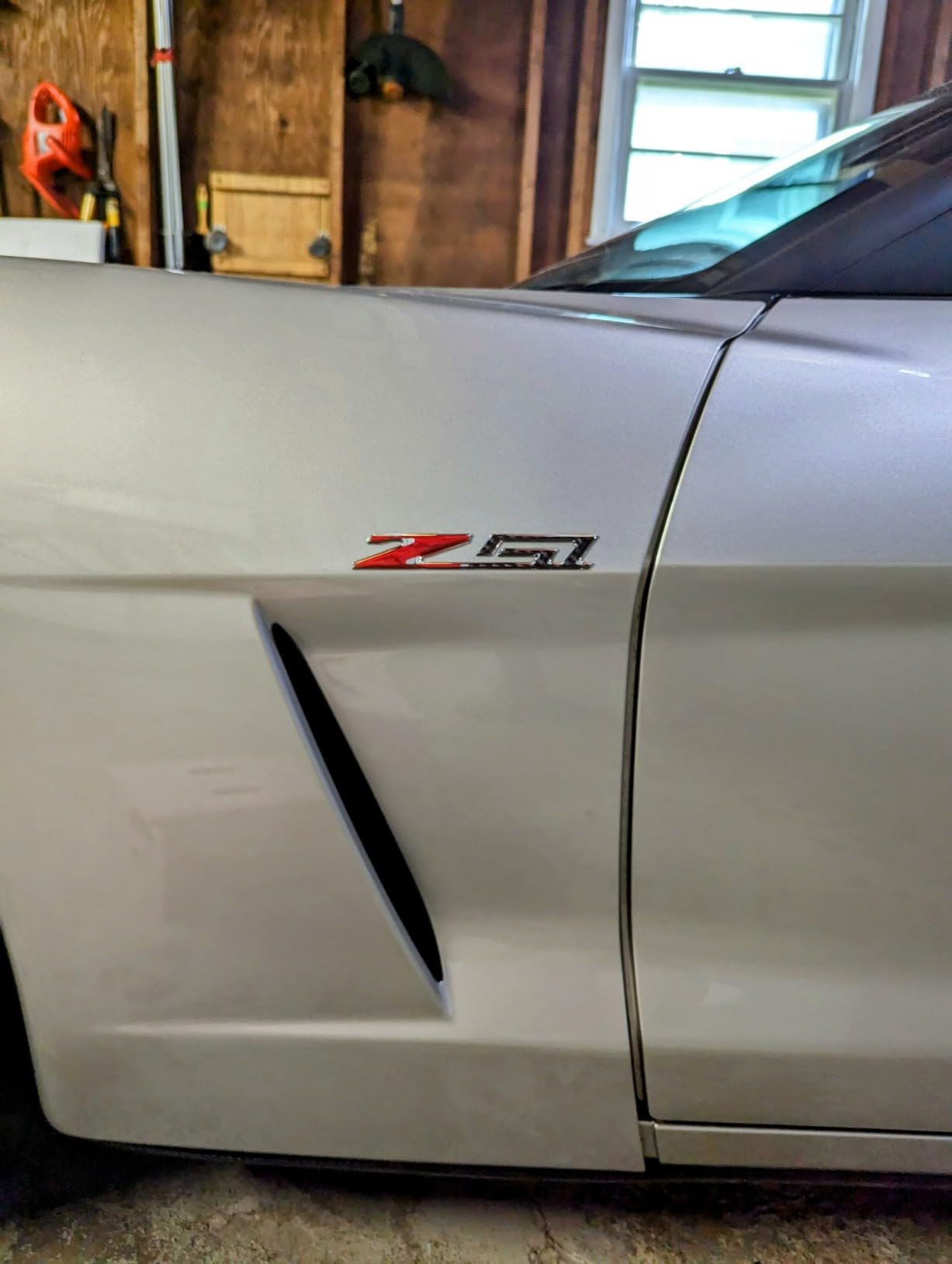 Amazon.com: 2Pc C7 Z51 Emblem Carbon Fiber 3D Badge Nameplate Sticker ...