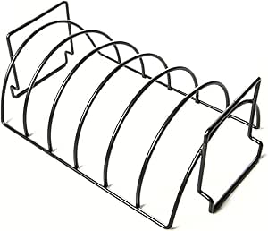 Barbeques Galore Rib & Roast Rack : Amazon.ca: Patio, Lawn & Garden