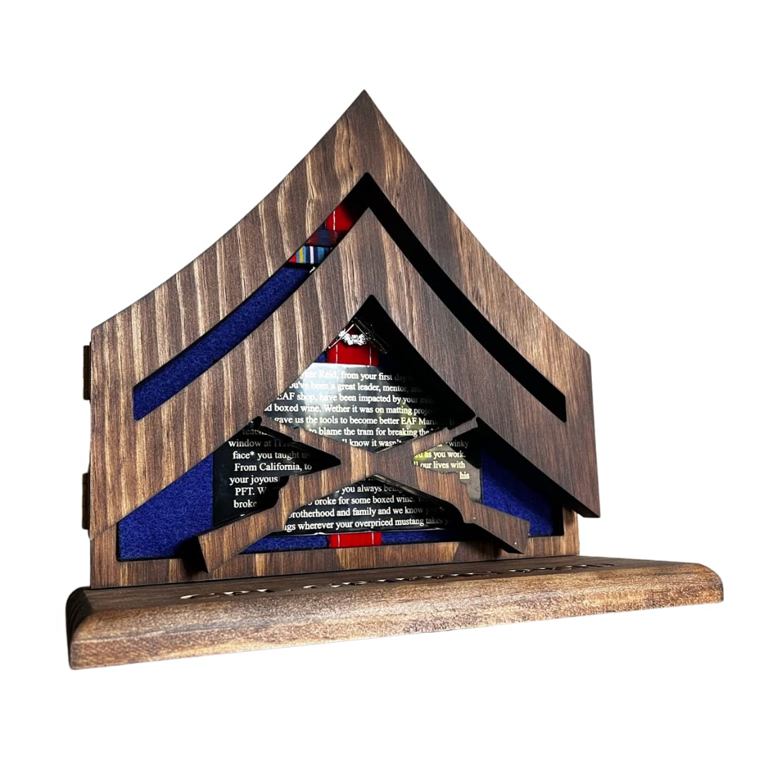 Amazon.com - United States Marine Corps Desk Top Insignia Shadow Box ...