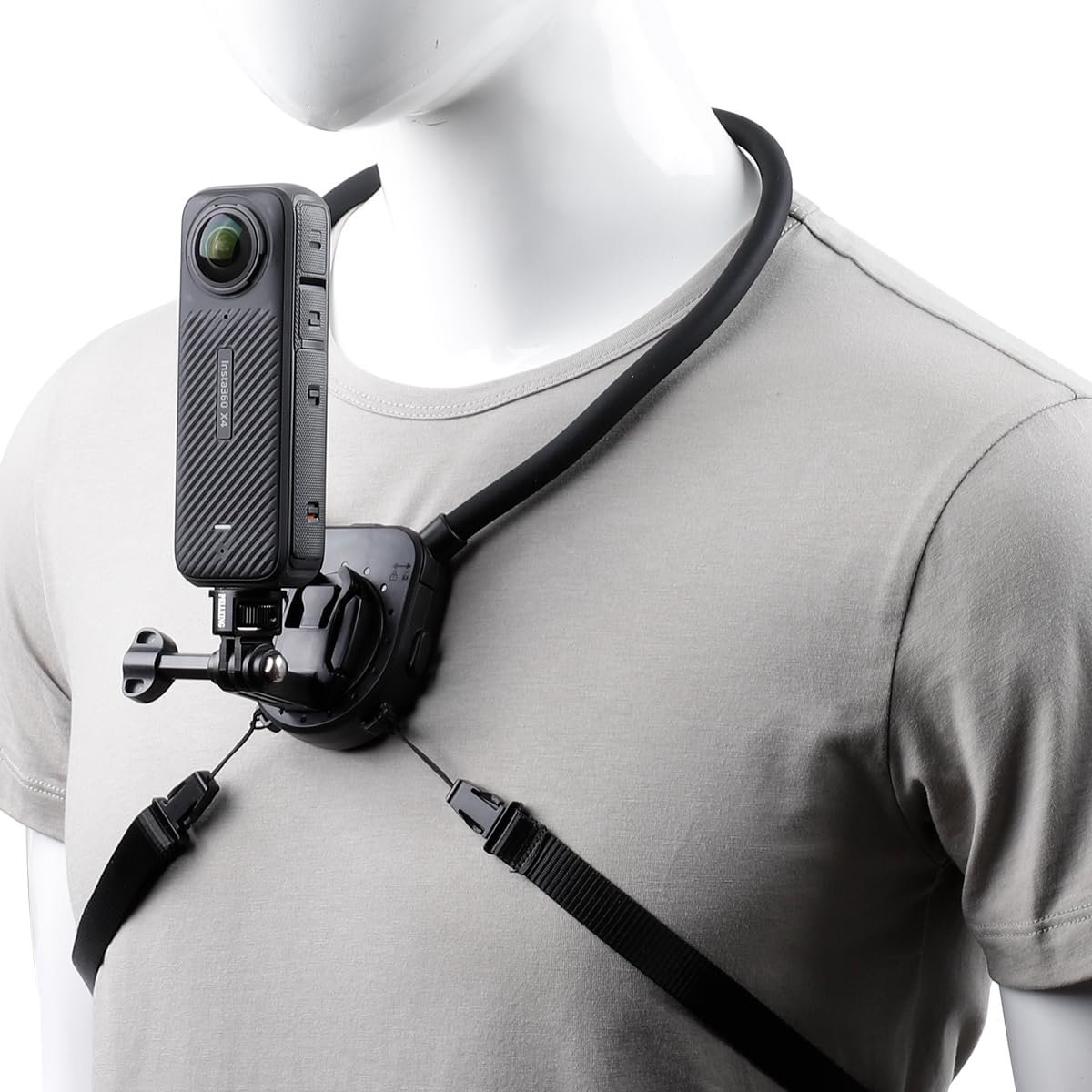 Amazon.com : PellKing Neck Mount Holder for Insta360 X4,360 Degree ...